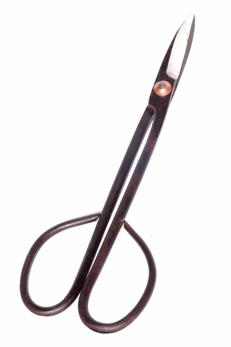 Long handled bonsai pruning scissors