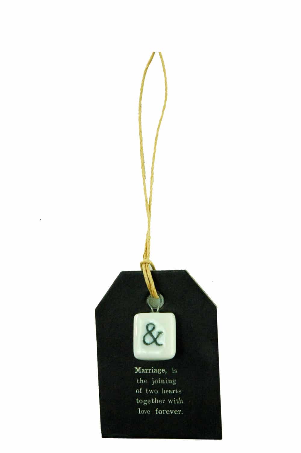 Tag to celebrate a marriage