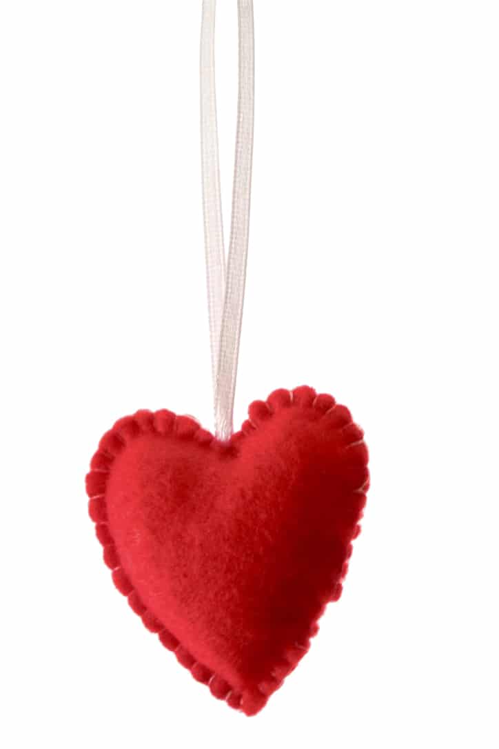 Red Heart - Handmade by Jess