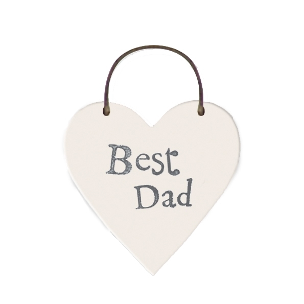 Best Dad Heart Tag