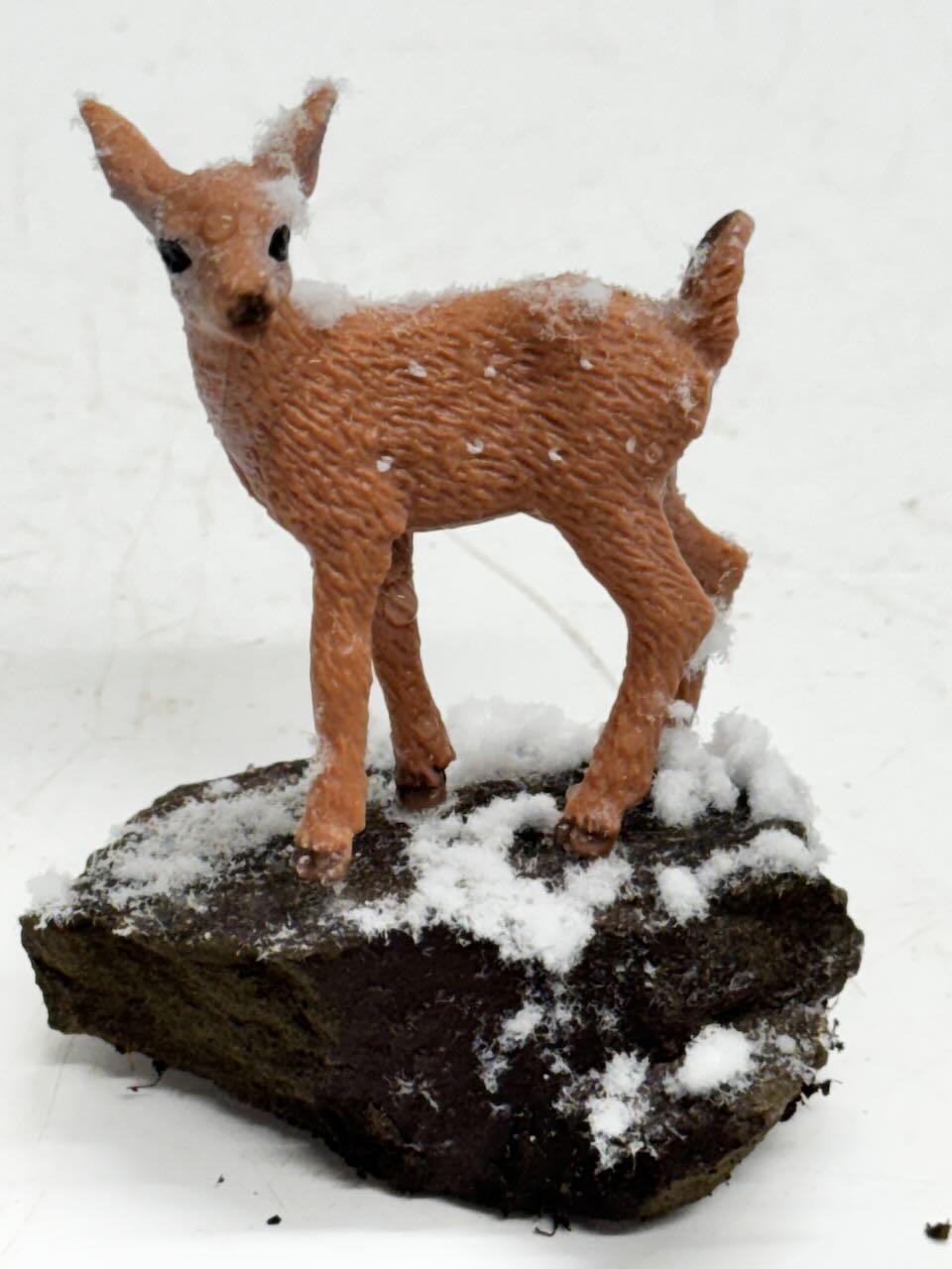 Christmas Fawn Figurine - Bonsai Trees for Sale UK